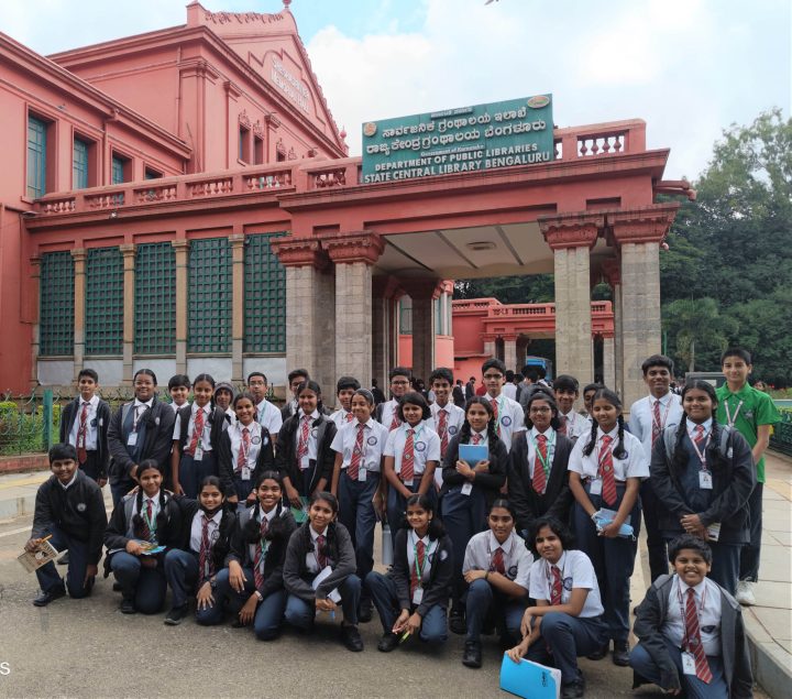 Field trip to Central Library – Cubbon Park – BGS Public School