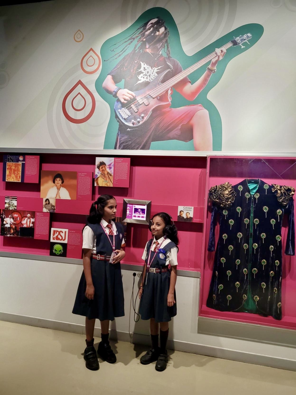Indian music experience: Grade 5 field trip – BGS Public School