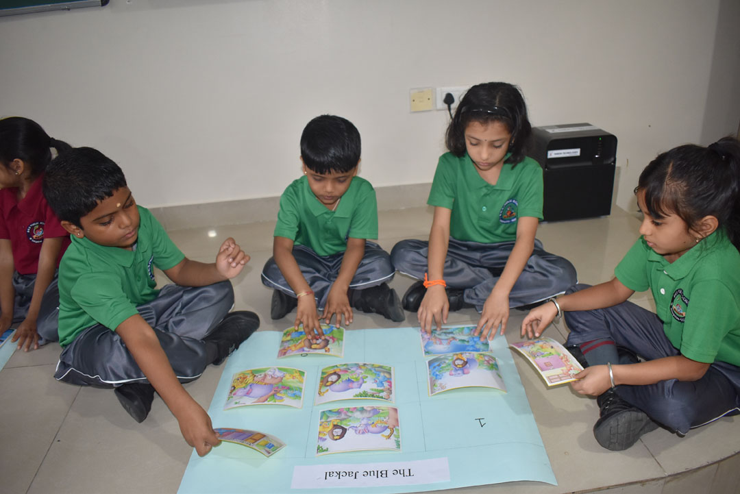 GRADE 1: SEQUENCING THE STORY – BGS Public School